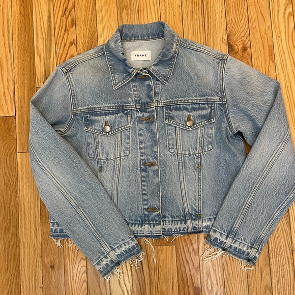 Frame Denim | Jackets & Coats | Frame Never Been Worn Before Super Cute ...